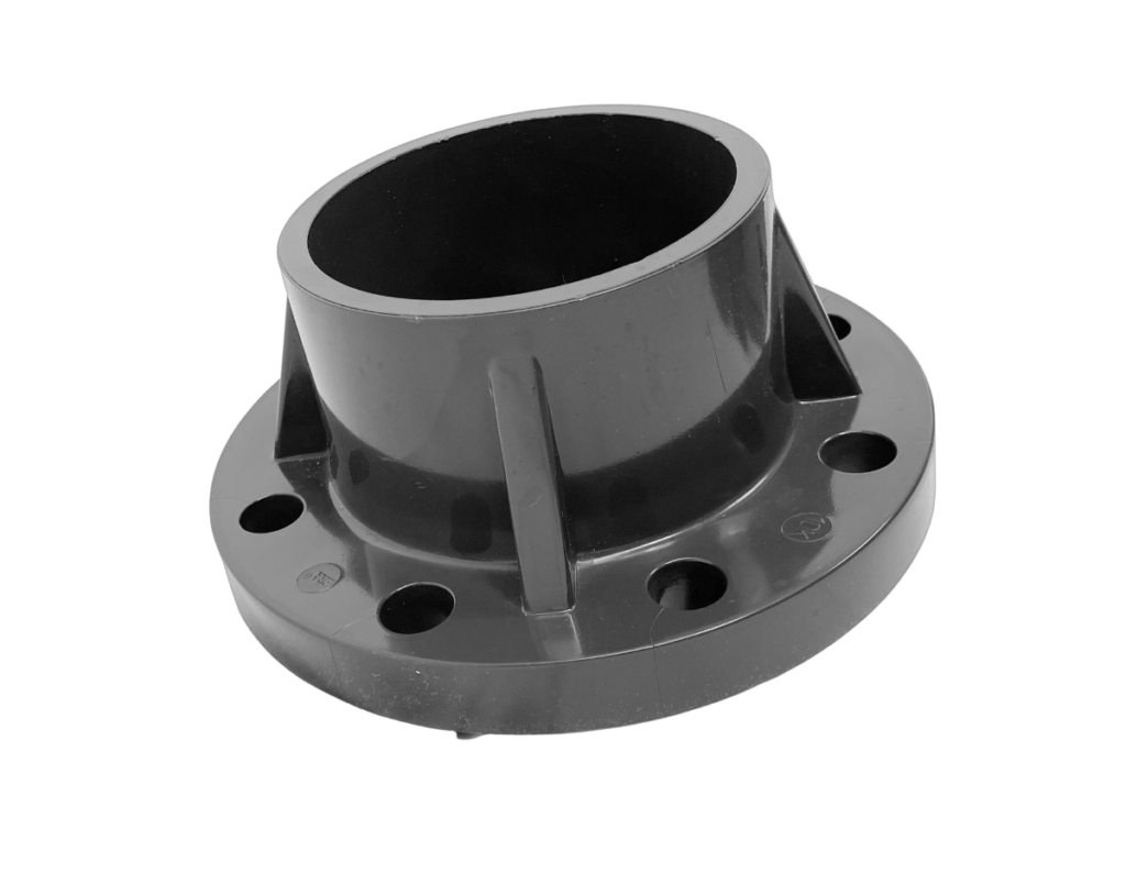 Schedule 80 uPVC Full Faced Flange Drilled
